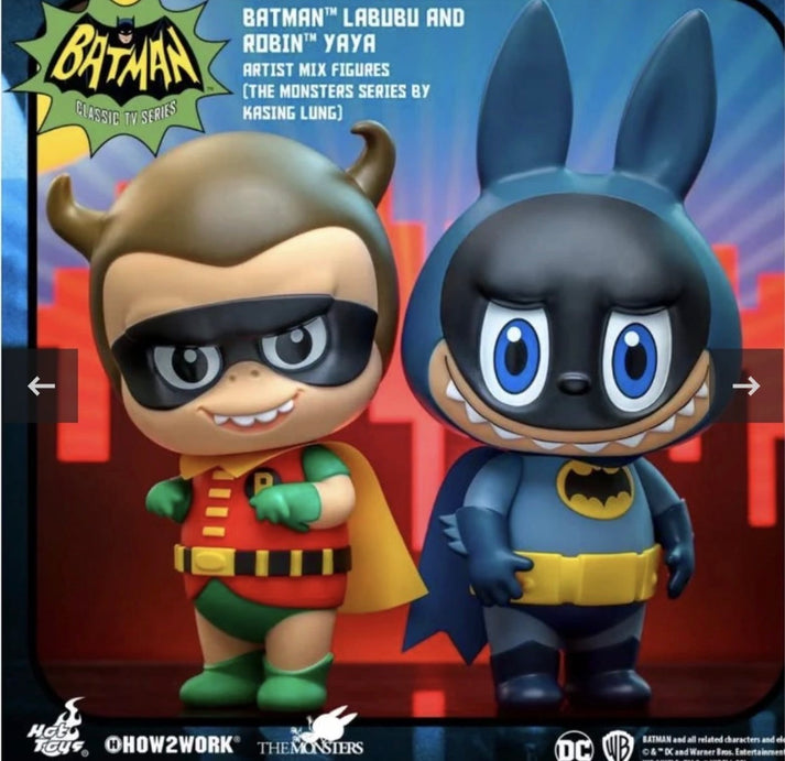 Luis-Classic TV Batman Labubu and Robin Yaya Open – Pande.One