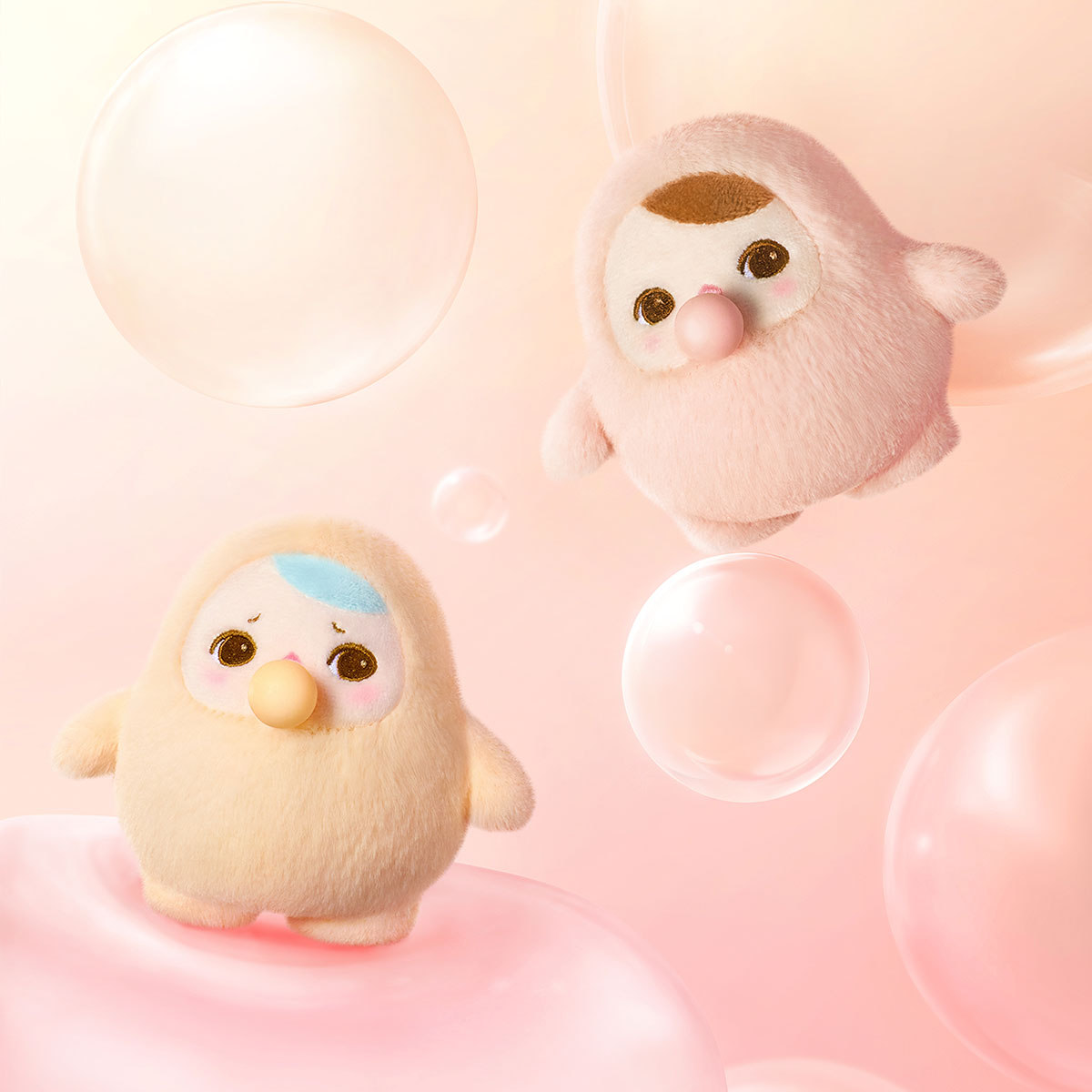 PUCKY BEANIE BUBBLE UP SERIES-Plush Pendant Blind Box – Pande.One