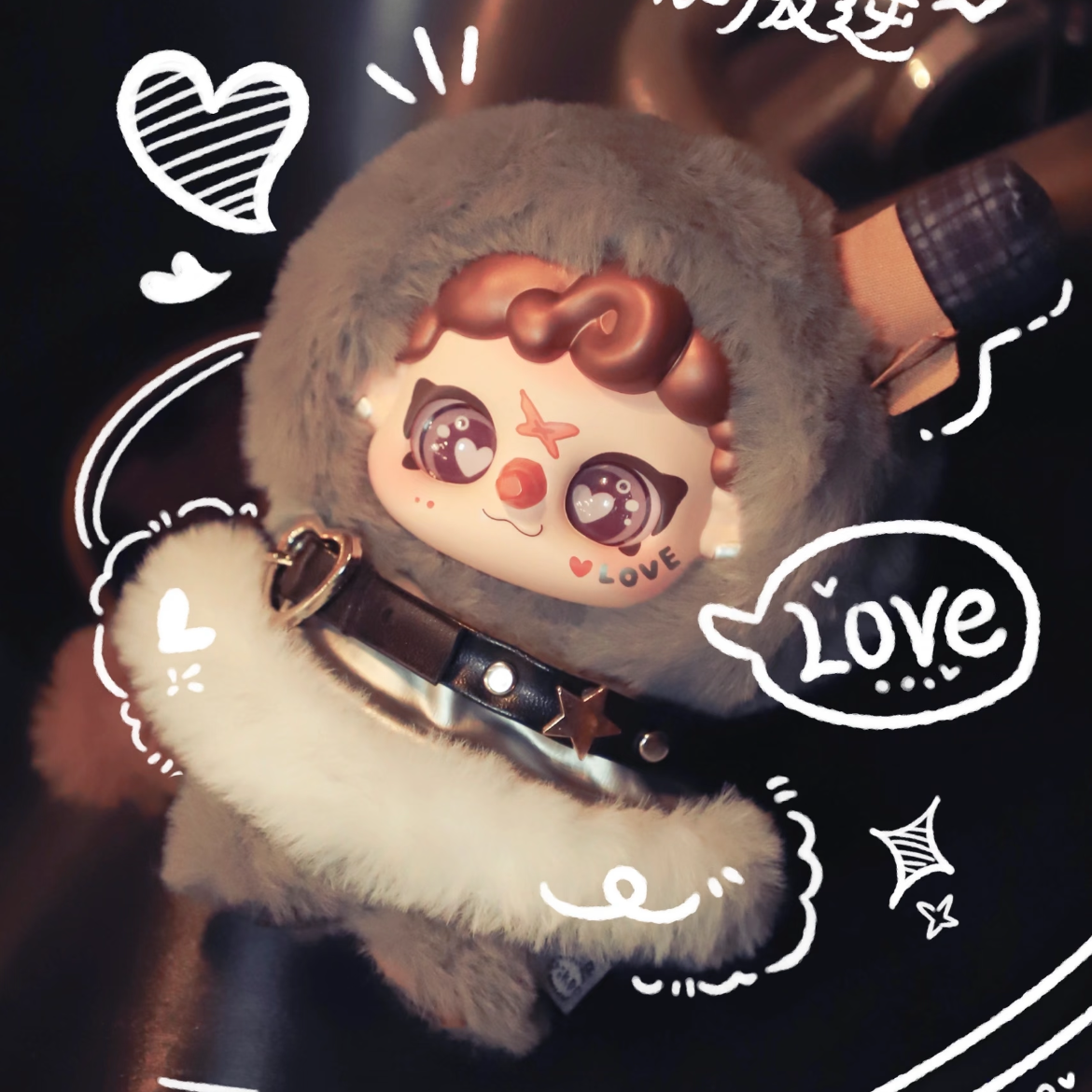 PIKOO PUPU Rock Squad Series Plush Blind Box – Pande.One