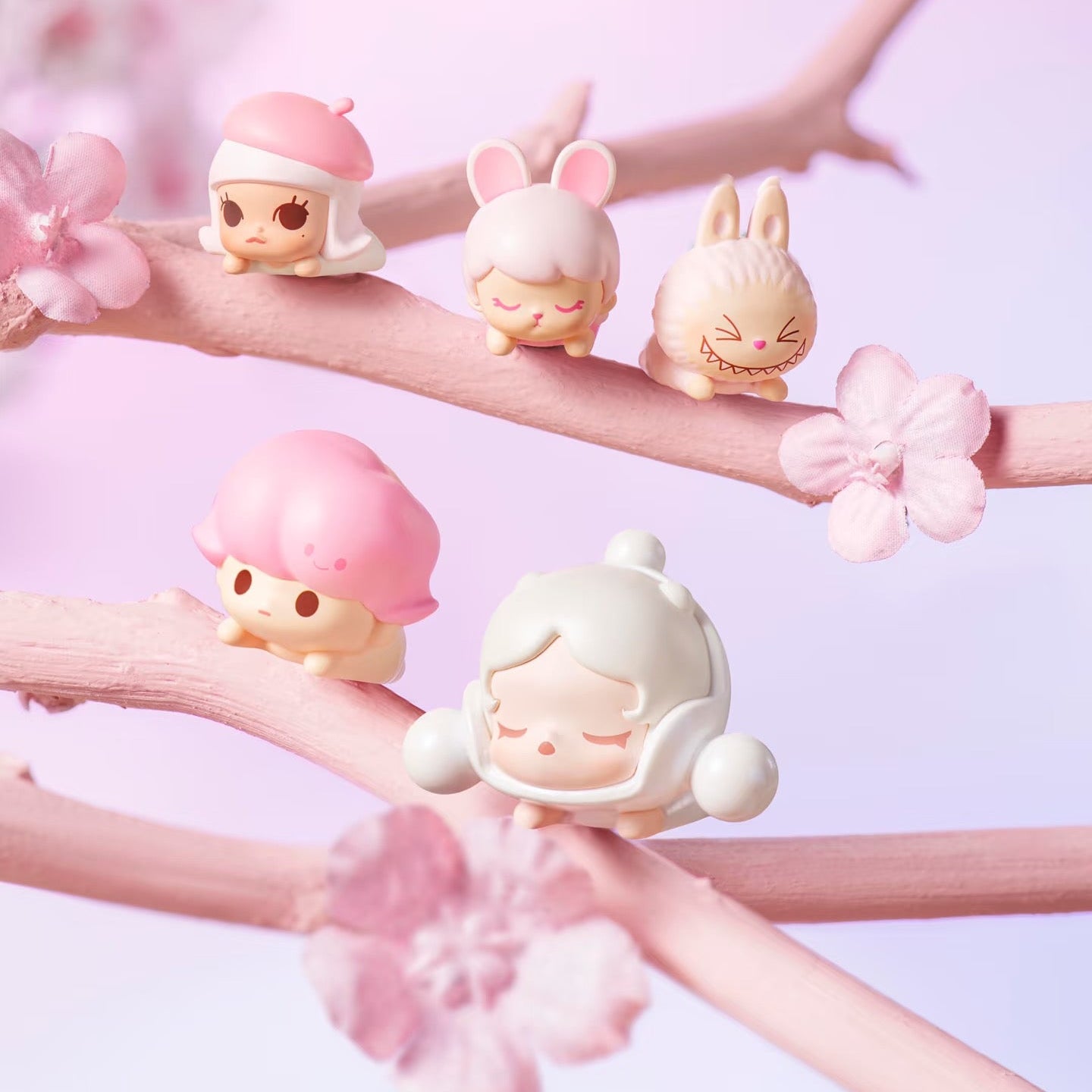 Pop Bean Cherry Blossom Lounging Series Mini Bean – Pande.One