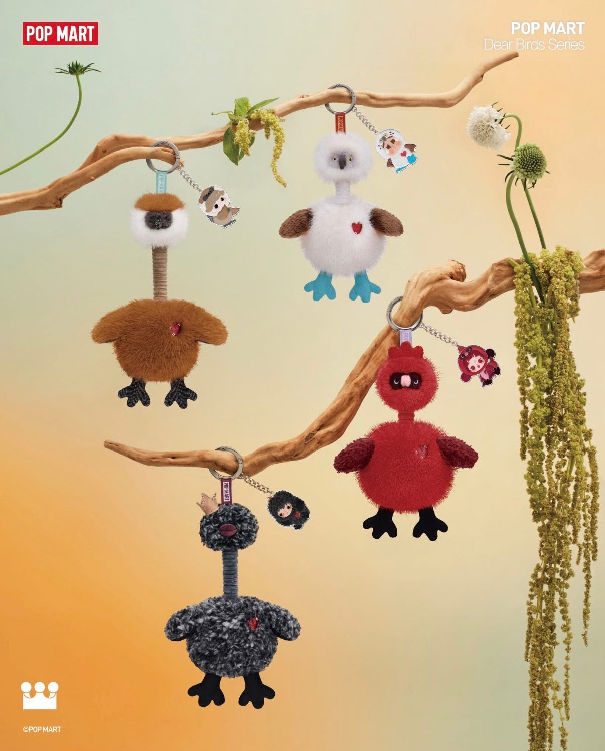 (Pre Order) Pop Mart Dear Bird-Sachet Pendant – Pande.One