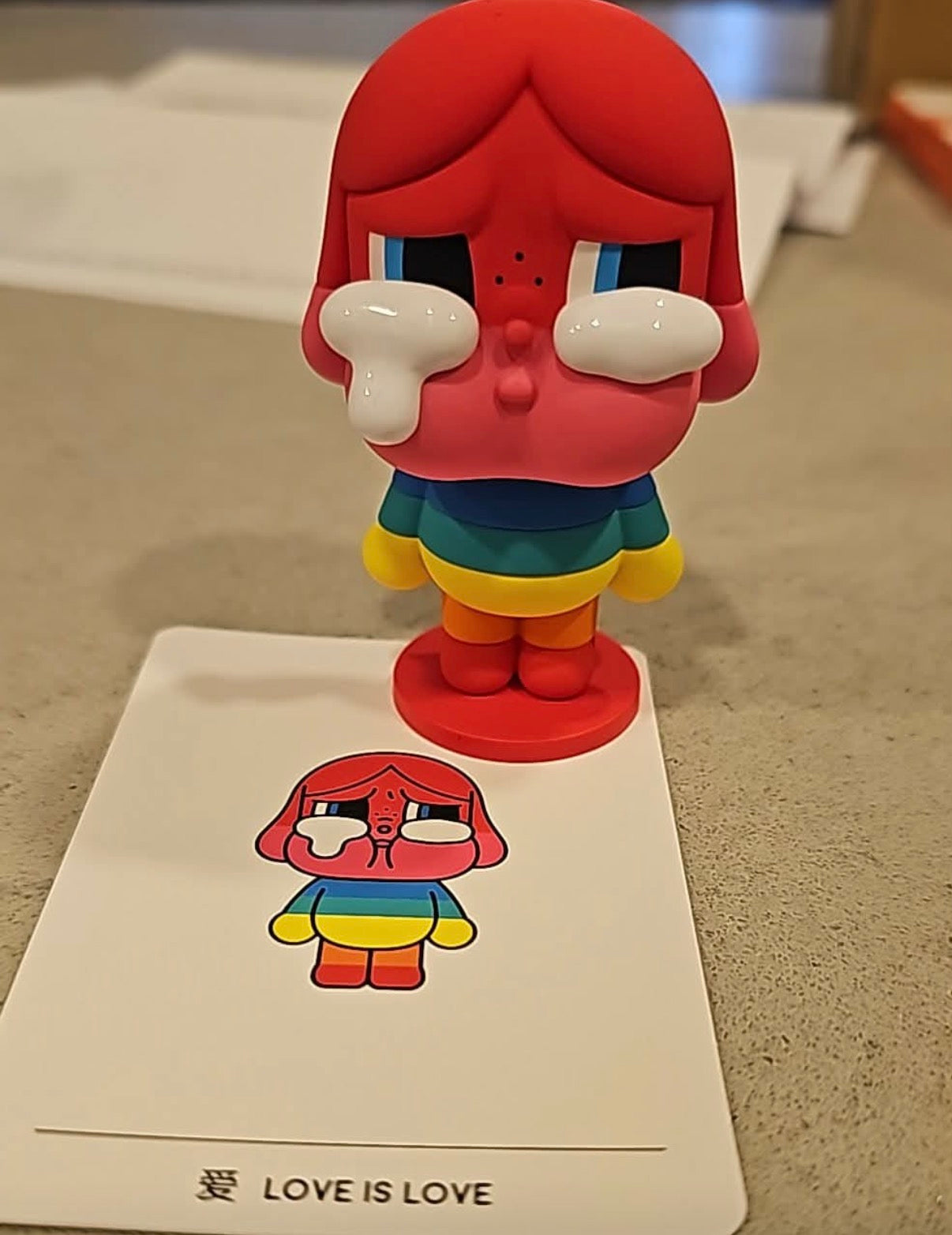 Val-3 twinkle keychains+ crybaby rainbow+3 hirono pts beans – Pande.One