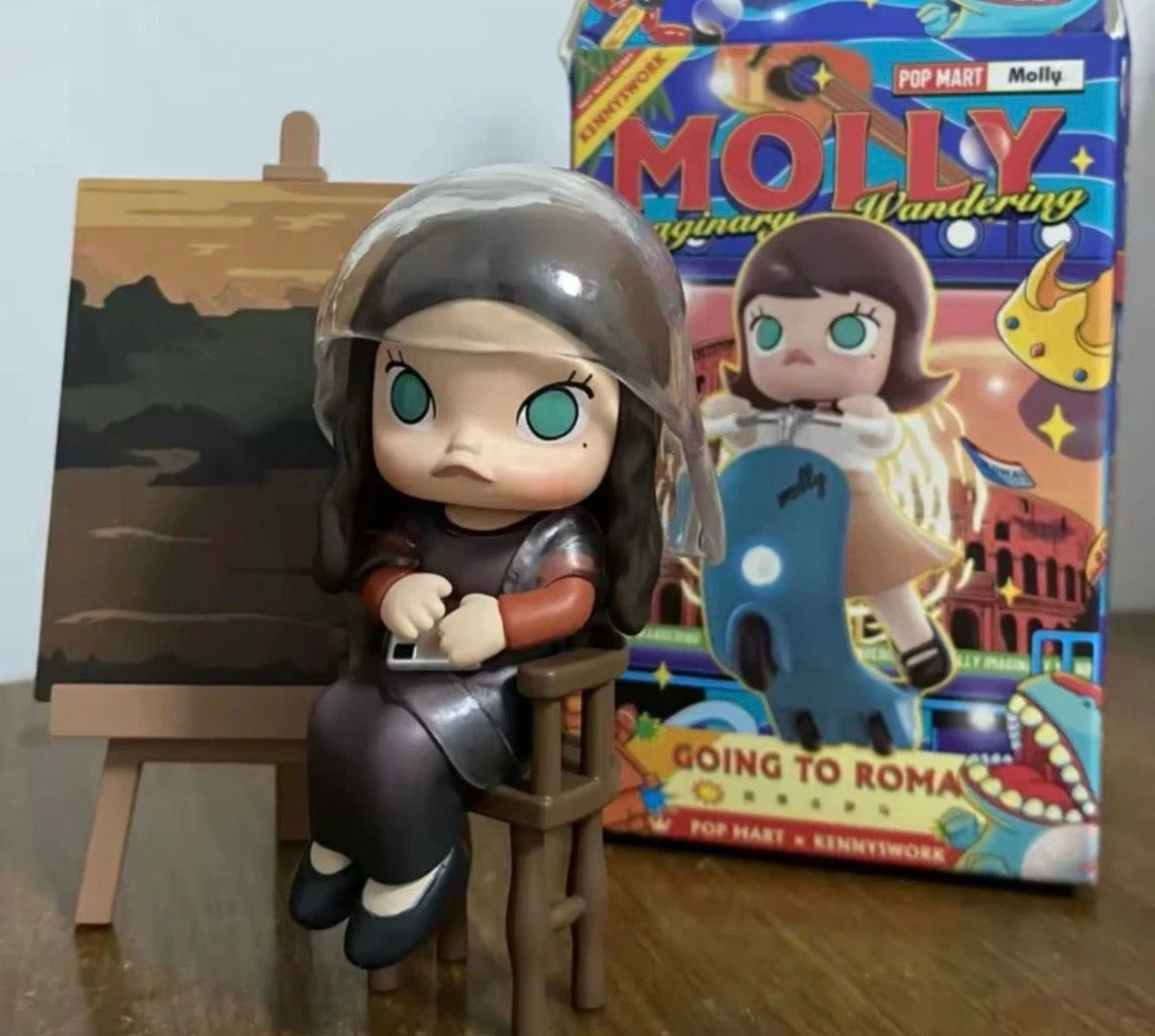 Brian-Molly finding Mona Lisa+10 popbean cases – Pande.One