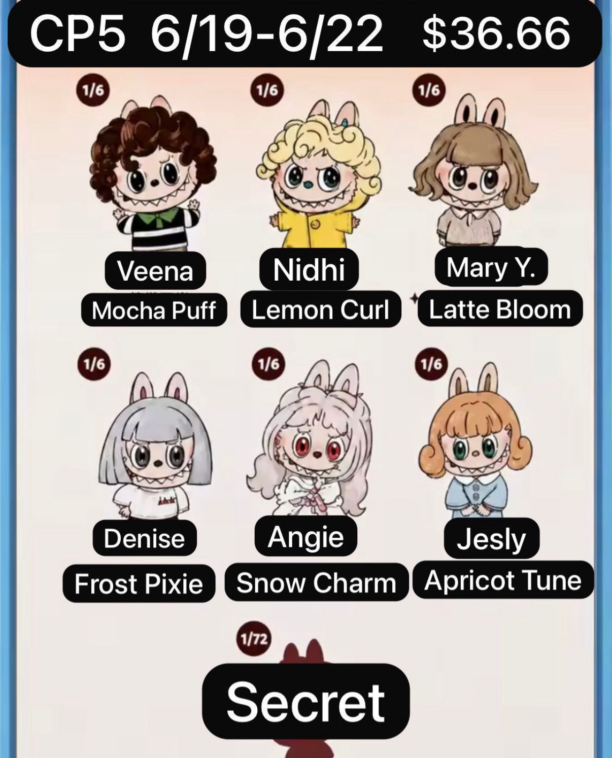 (Pre-Order)The Monsters Hair Salon Series Plush Blind Box – Pande.One