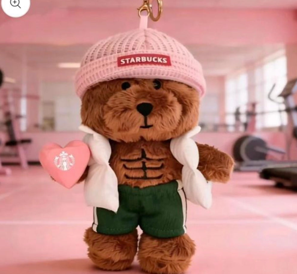 (Pre-order January 6)Starbucks muscle bear – Pande.One
