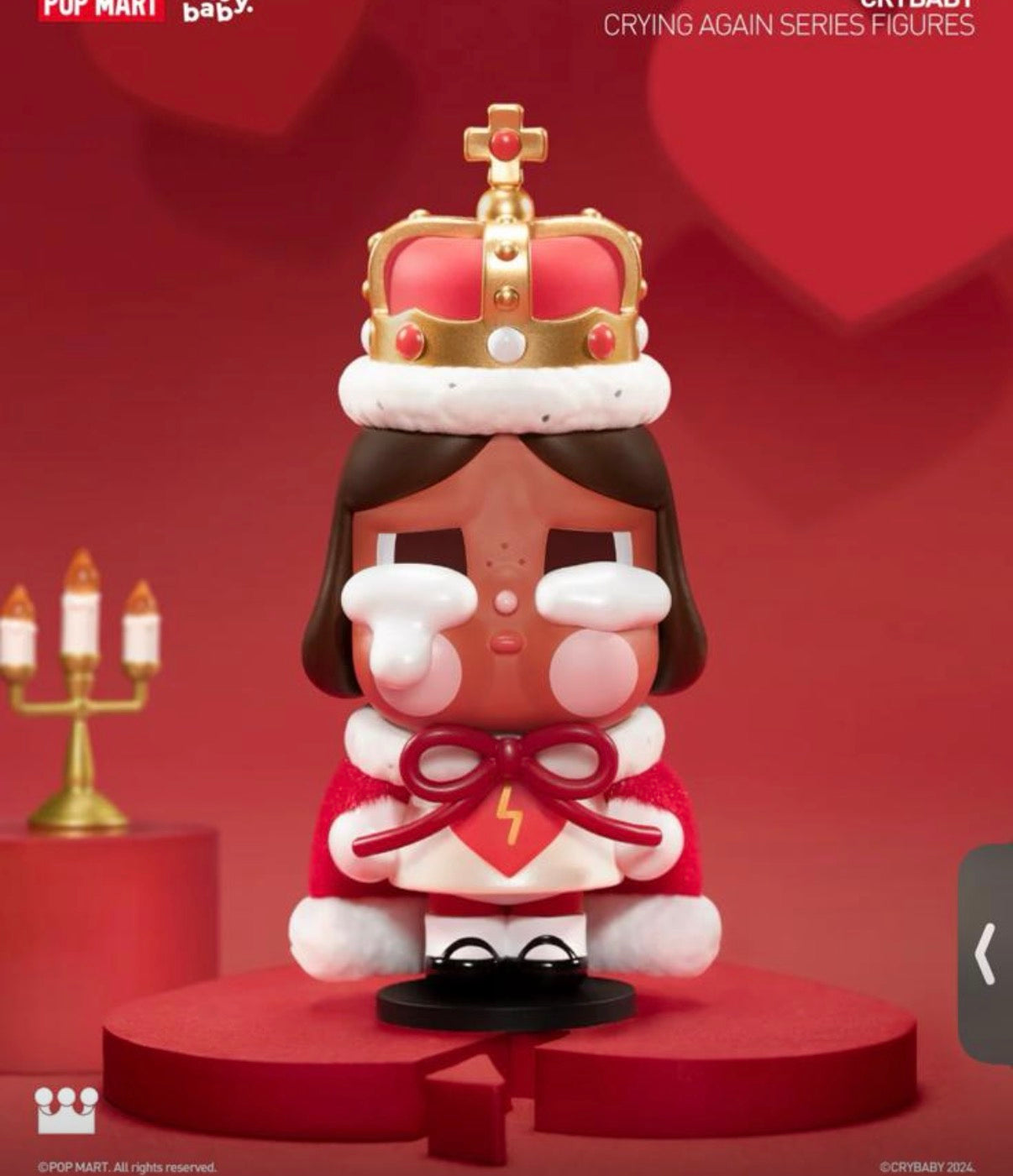 Courtney-crybaby loong blue no box has card+crybaby queen – Pande.One