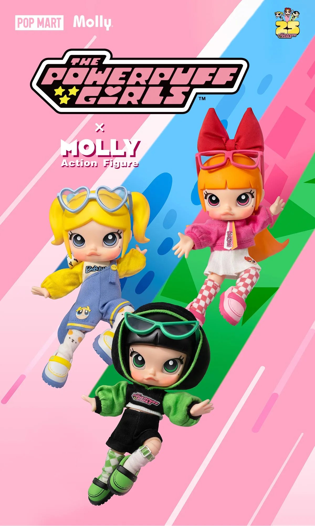 (Pre-Order)MOLLY × The Powerpuff Girls Series Action Figure – Pande.One